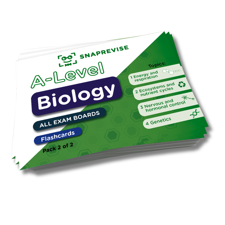 A-Level Biology Flashcards – SnapRevise
