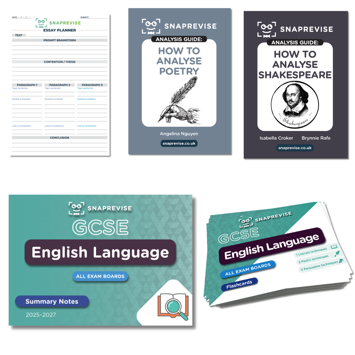 GCSE English Ultimate Revision Bundle – SnapRevise