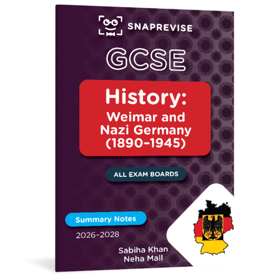 GCSE History Summary Notes: Weimar and Nazi Germany – SnapRevise