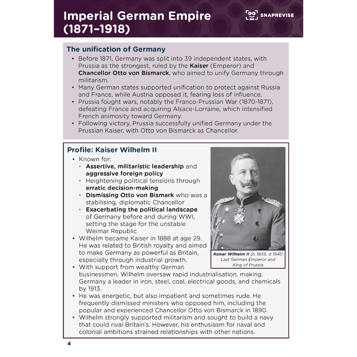 GCSE History Summary Notes: Weimar and Nazi Germany – SnapRevise