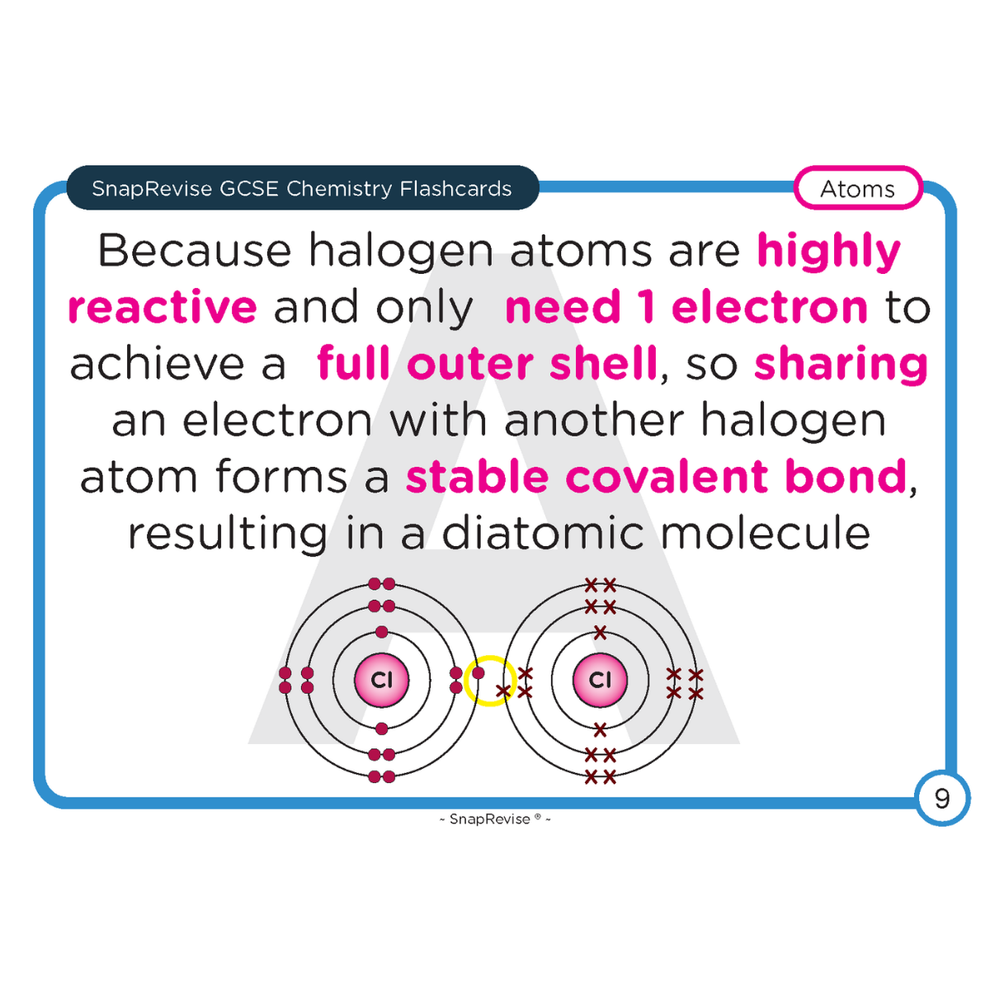 GCSE Chemistry Flashcards – SnapRevise