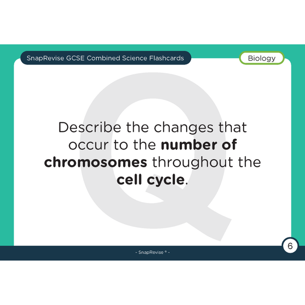 GCSE Combined Science Foundation Flashcards – SnapRevise