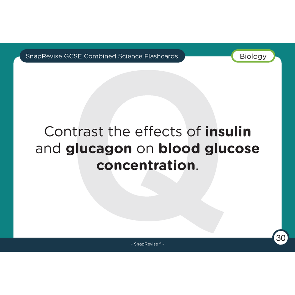 GCSE Combined Science Revision Guides – SnapRevise