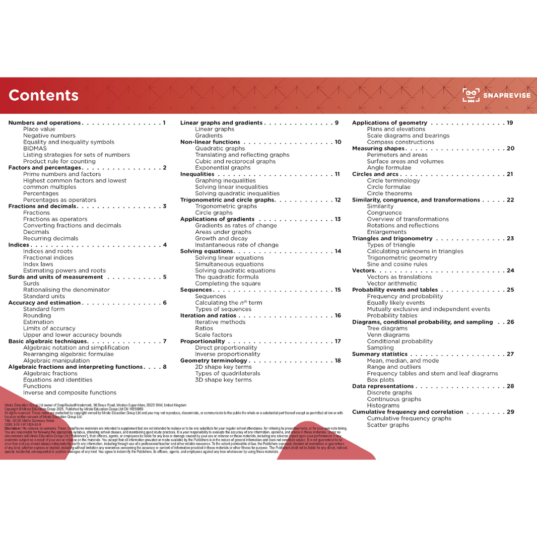 IGCSE Revision Guides – SnapRevise