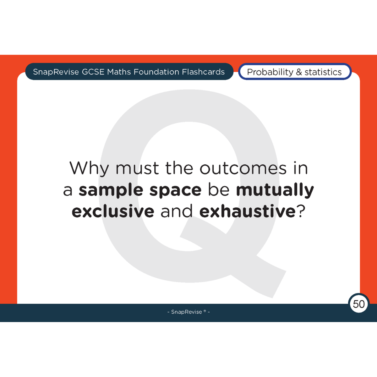 GCSE Maths Foundation Flashcards – SnapRevise