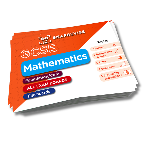 GCSE Maths Foundation Flashcards – SnapRevise