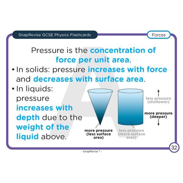GCSE Physics Flashcards – SnapRevise