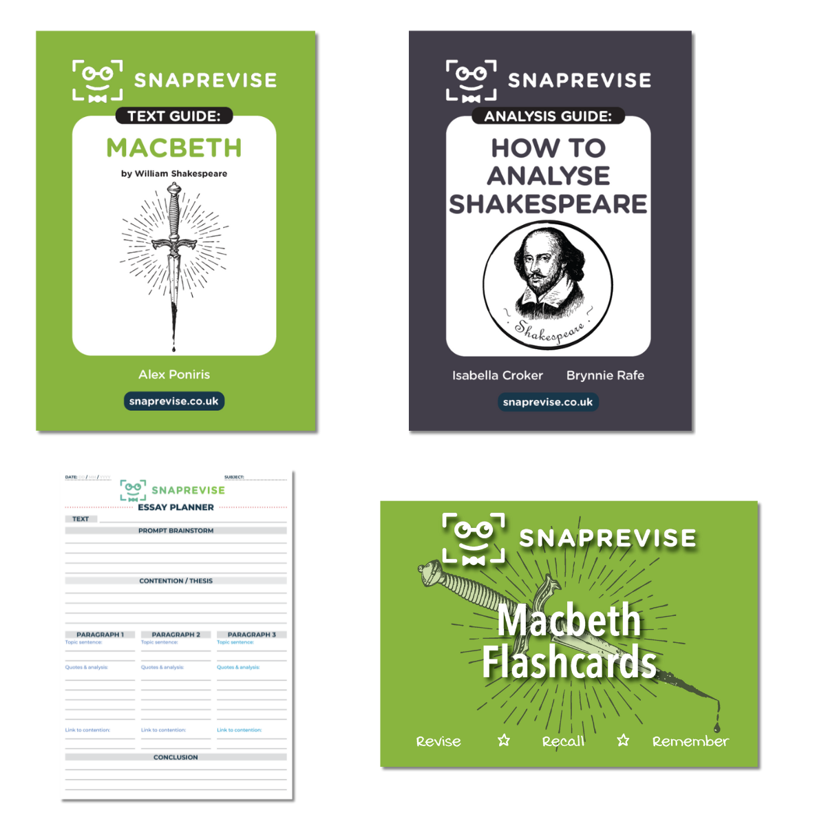 Macbeth Revision Bundle – SnapRevise