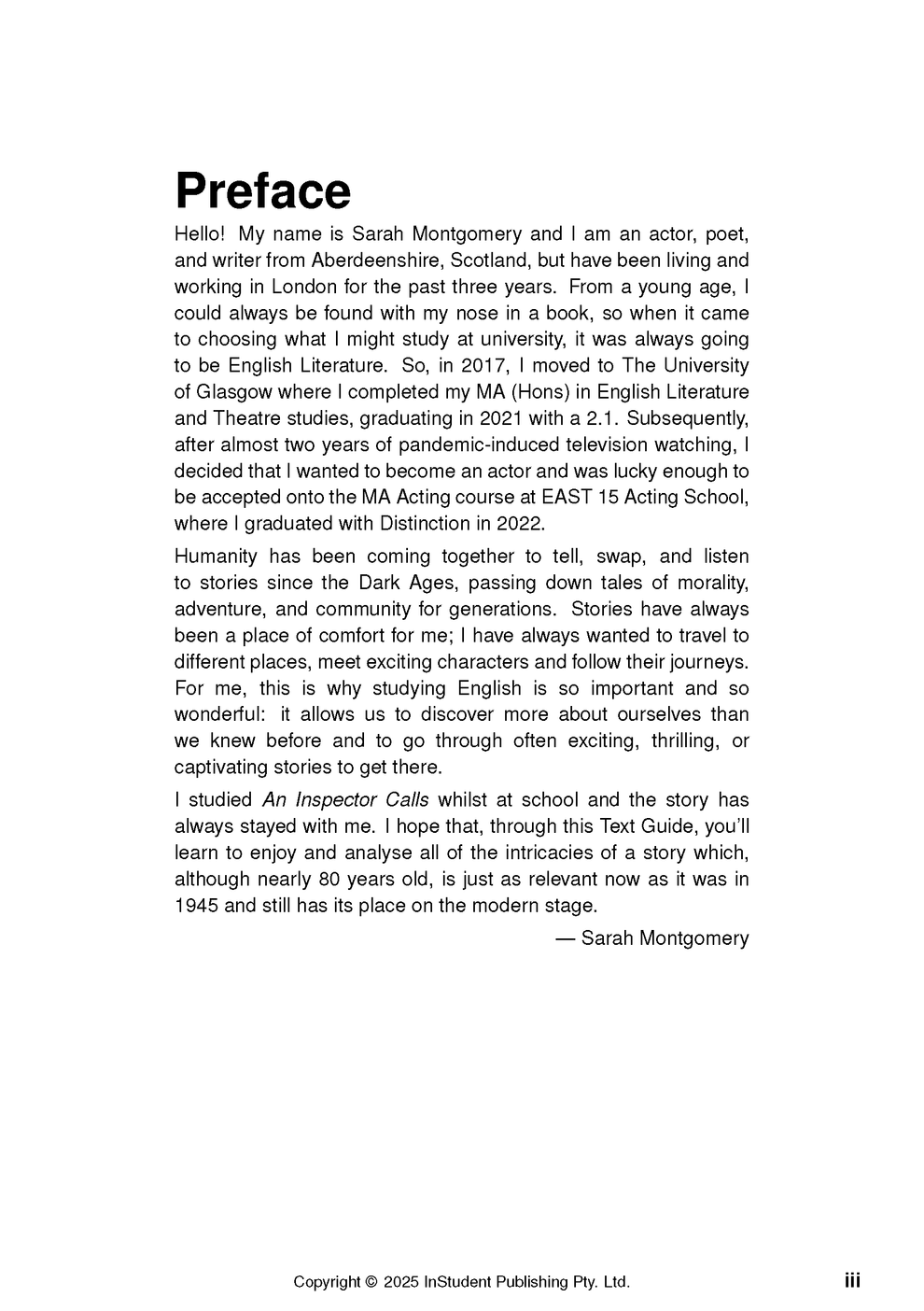 Text Guide: An Inspector Calls by J. B. Priestley – SnapRevise