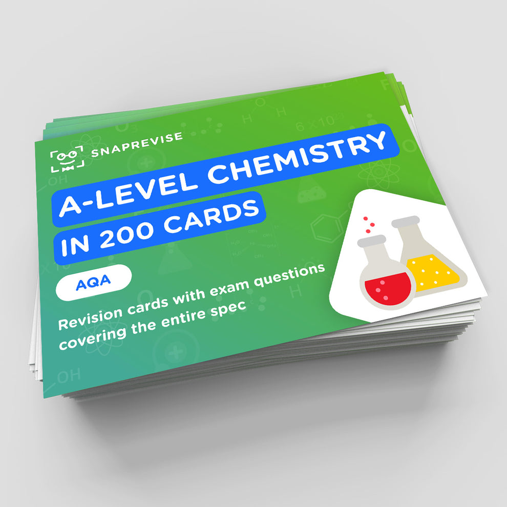 A-Level Chemistry Revision Cards - AQA – SnapRevise
